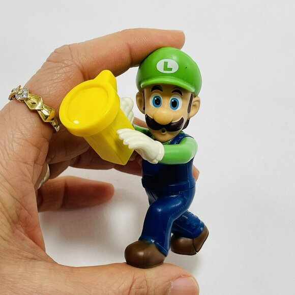 McDonald's | Toys | Mcdonald 222 Mario Luigi Toy Figure Yellow ...